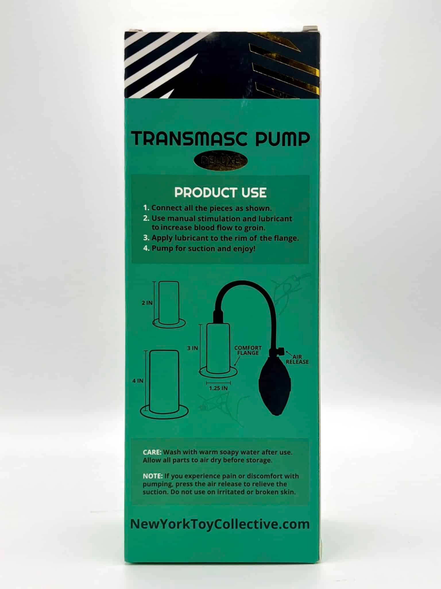 Trans Masc Pump Deluxe - Includes 3 Cylinder Sizes! - New York Toy ...